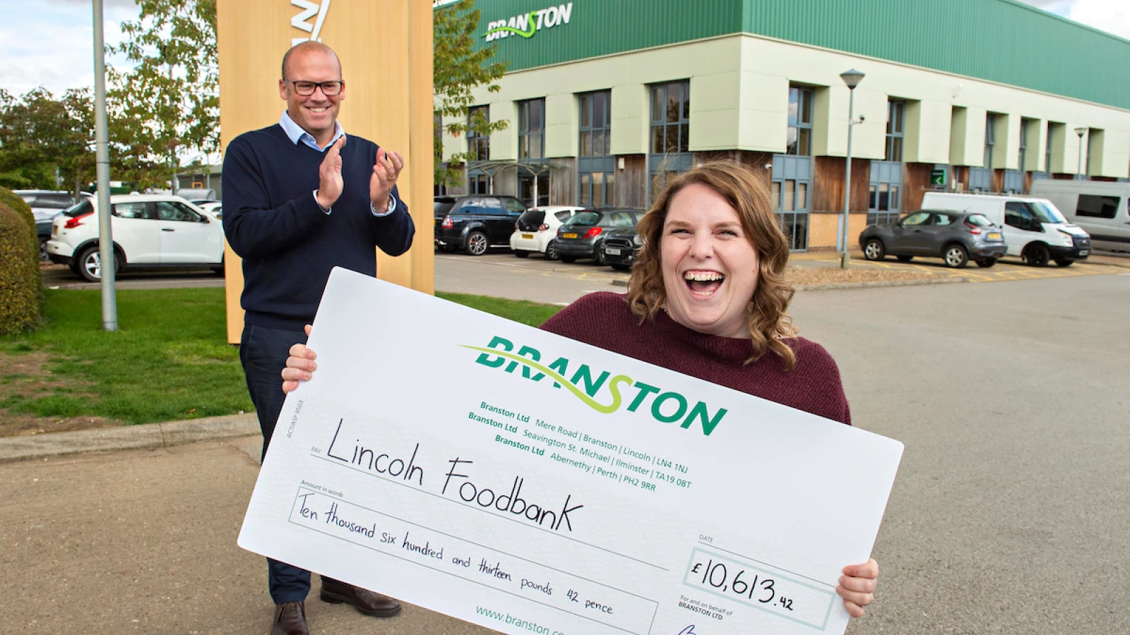 Branston Team Walks 32 Million Steps for Charity | Branston