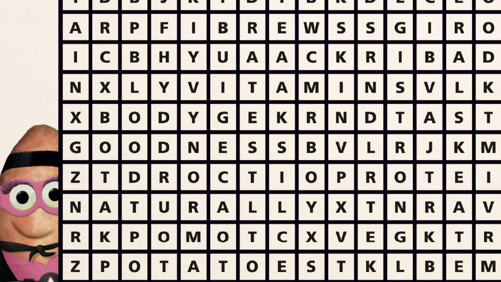 Potato Word Search | Branston